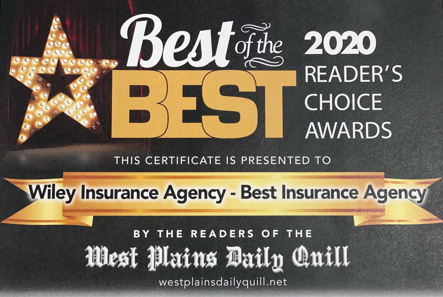 Insurance Agency West Plains, MO | Wiley Insurance Agency LLC